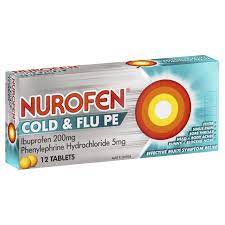 NUROFEN Cold & Flu Tabs PE 24s 2632578 | Your Online Pharmacy | New Zealand